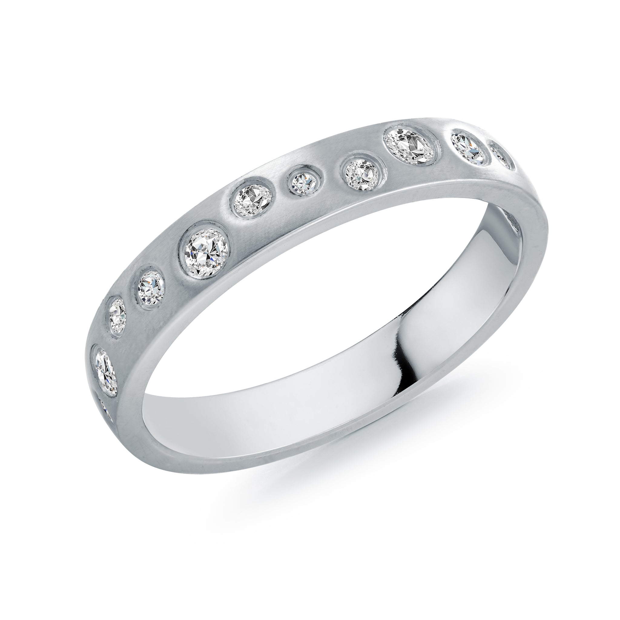 Multi Cz Asymetrical Ring